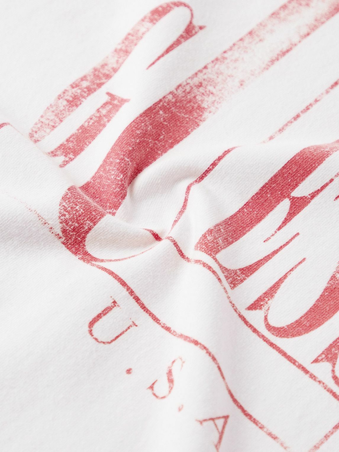 Guess USA - Logo-Print Cotton-Jersey T-Shirt - White GUESS