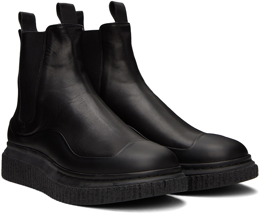 Officine Creative Black Krace 019 Chelsea Boots Officine Creative