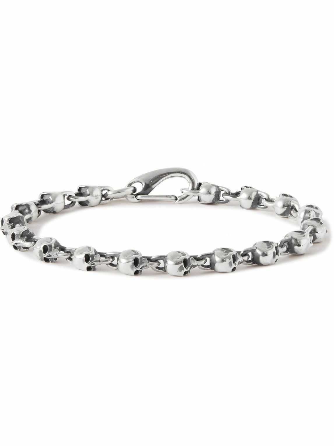 Jam Homemade - Revolution Skull Silver Bracelet - Silver Jam Homemade