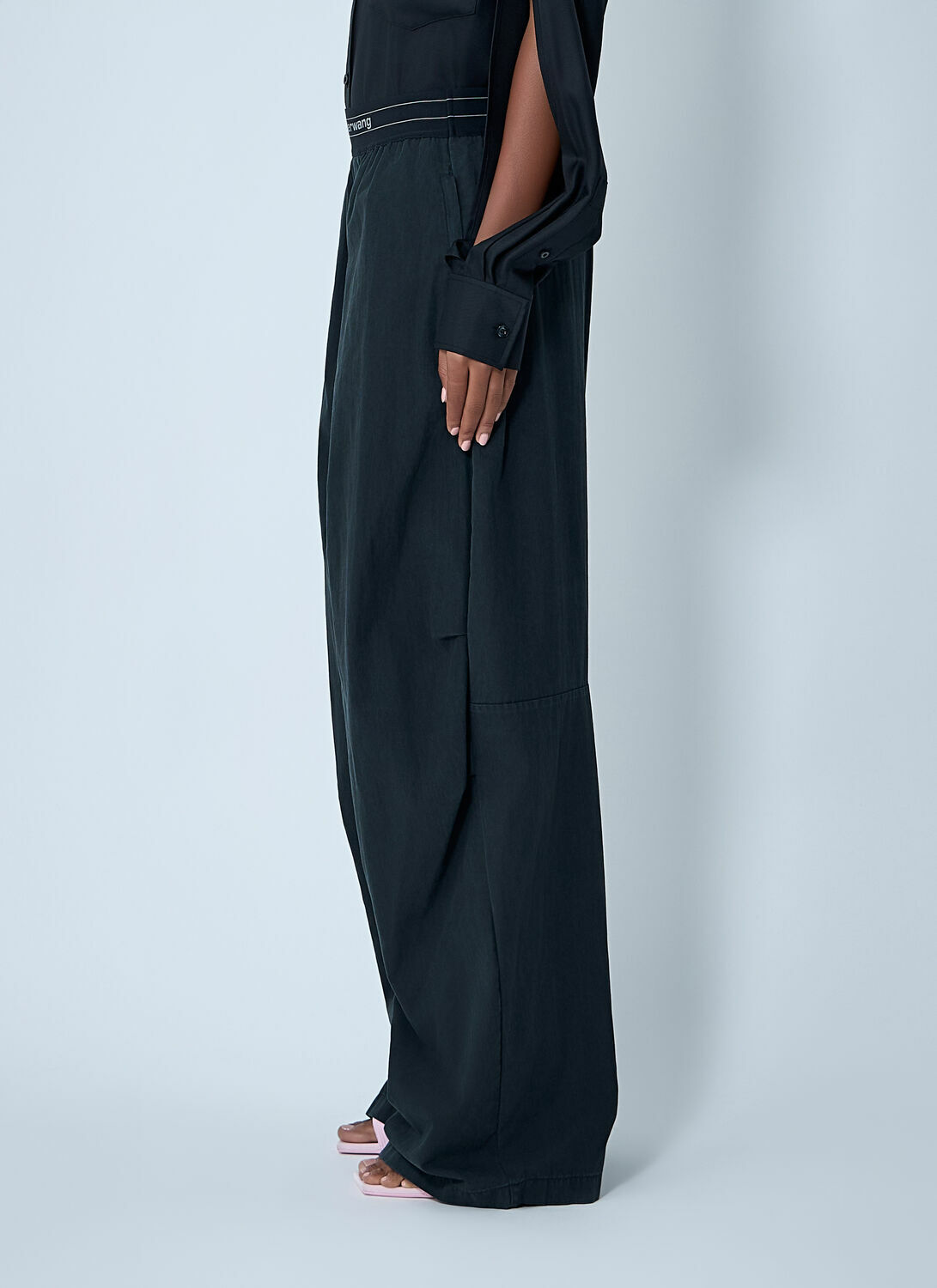 Alexander Wang Logo Motif Elasticated Pants Alexander Wang