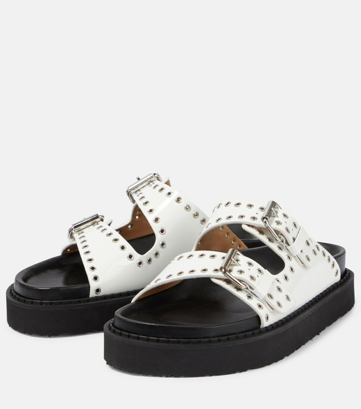 Isabel Marant Lennyo embellished leather sandals Isabel Marant