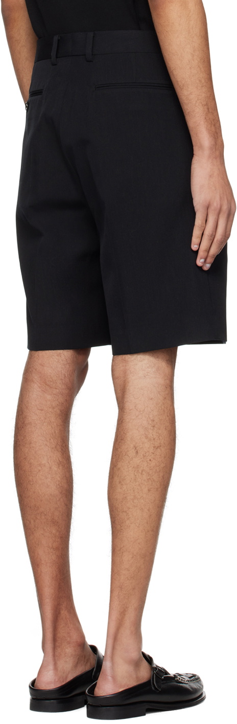 AURALEE Black Light Shorts Auralee
