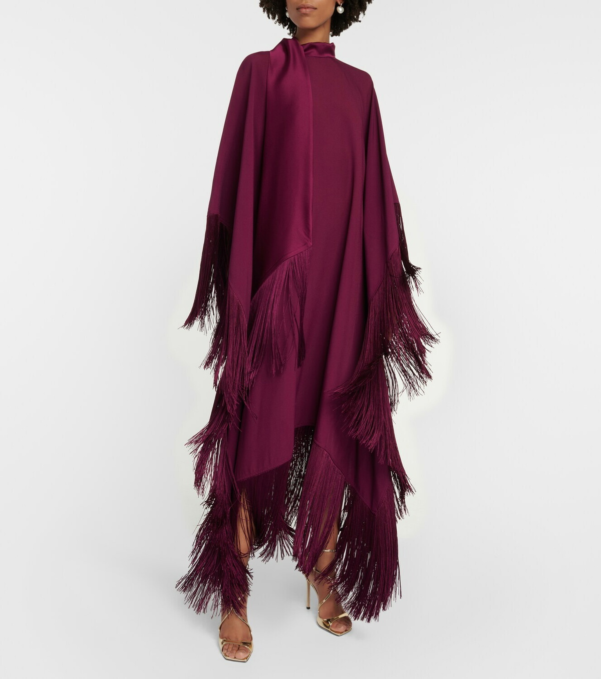 Taller Marmo Mrs. Ross crêpe maxi dress Taller Marmo