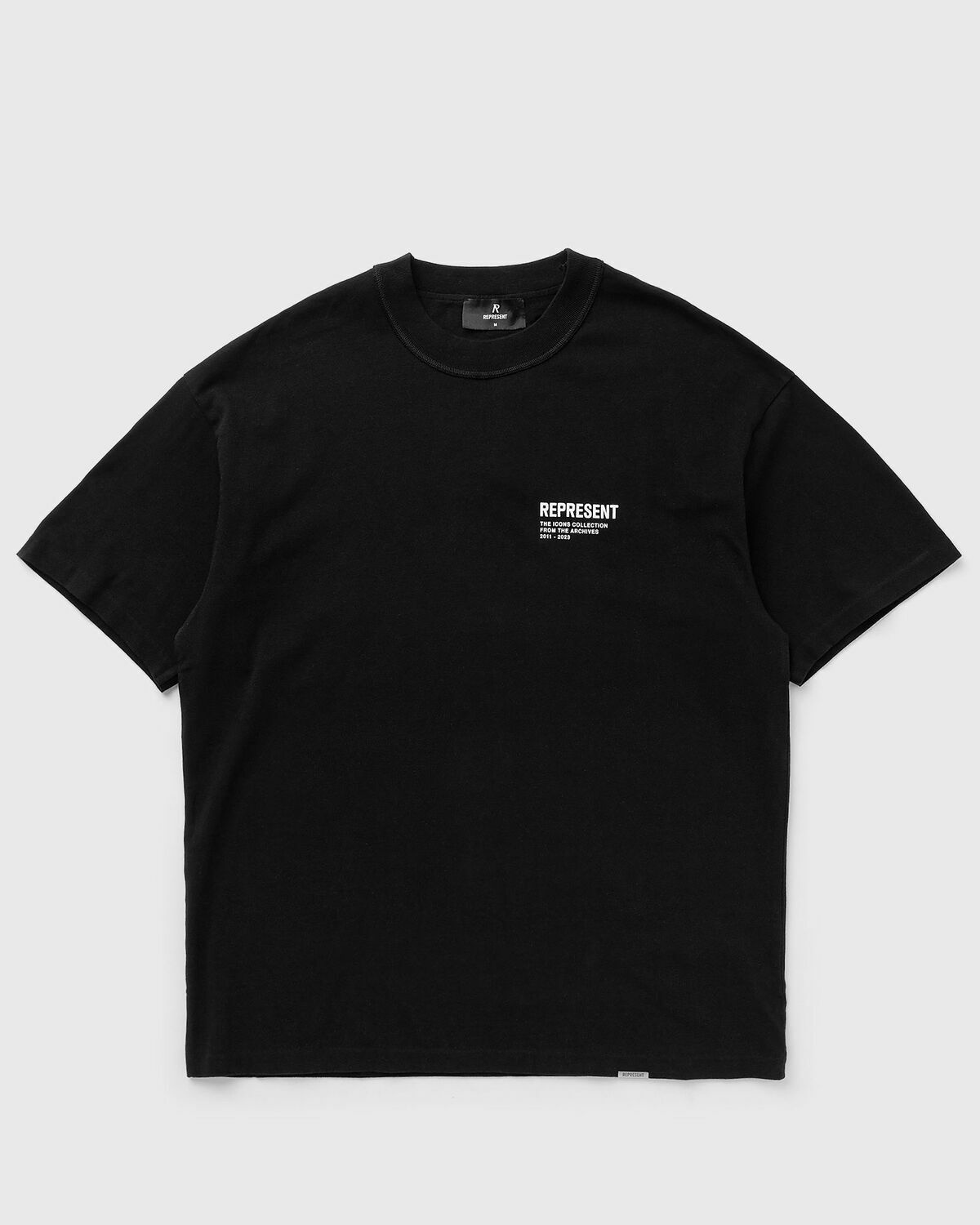 Represent Monochrome Icons Tee Black Shortsleeves Represent