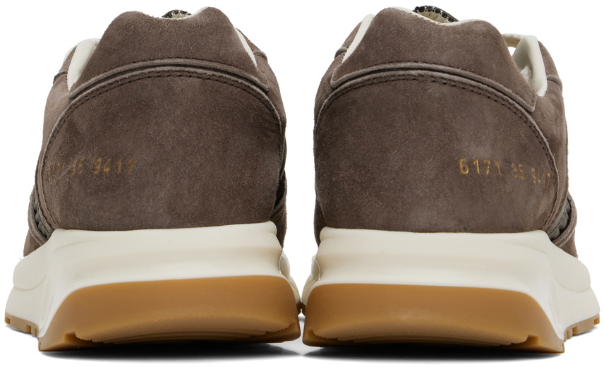Common Projects Brown Track Premium Sneakers Common Projects
