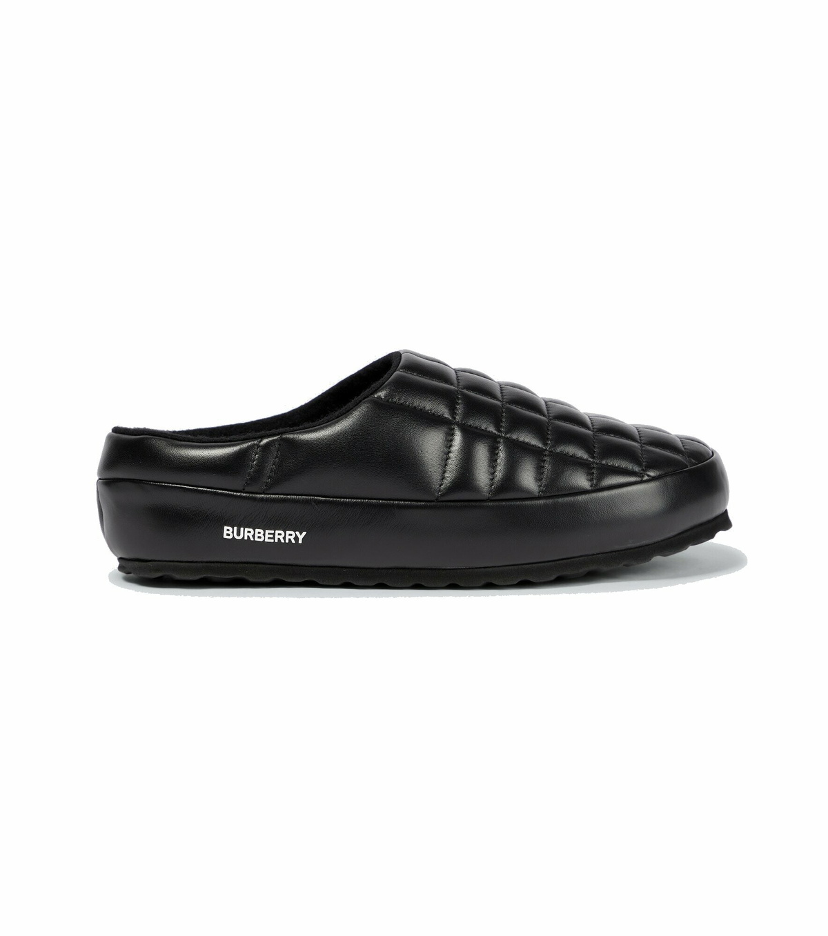 Burberry - Quilted leather slippers Burberry