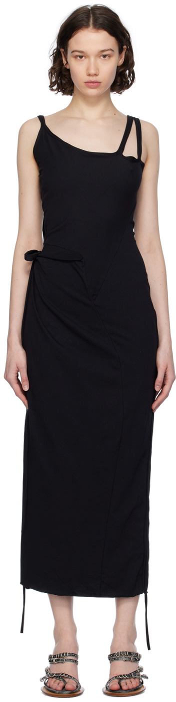 Ottolinger SSENSE Exclusive Black Midi Dress Ottolinger