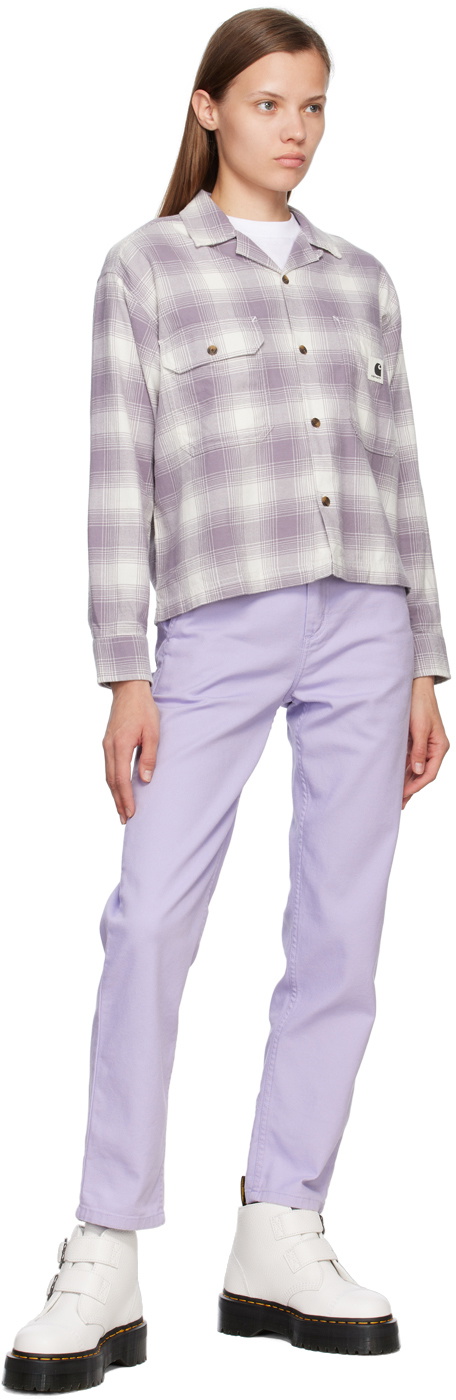 Carhartt Work In Progress Purple Misty Shirt Carhartt WIP