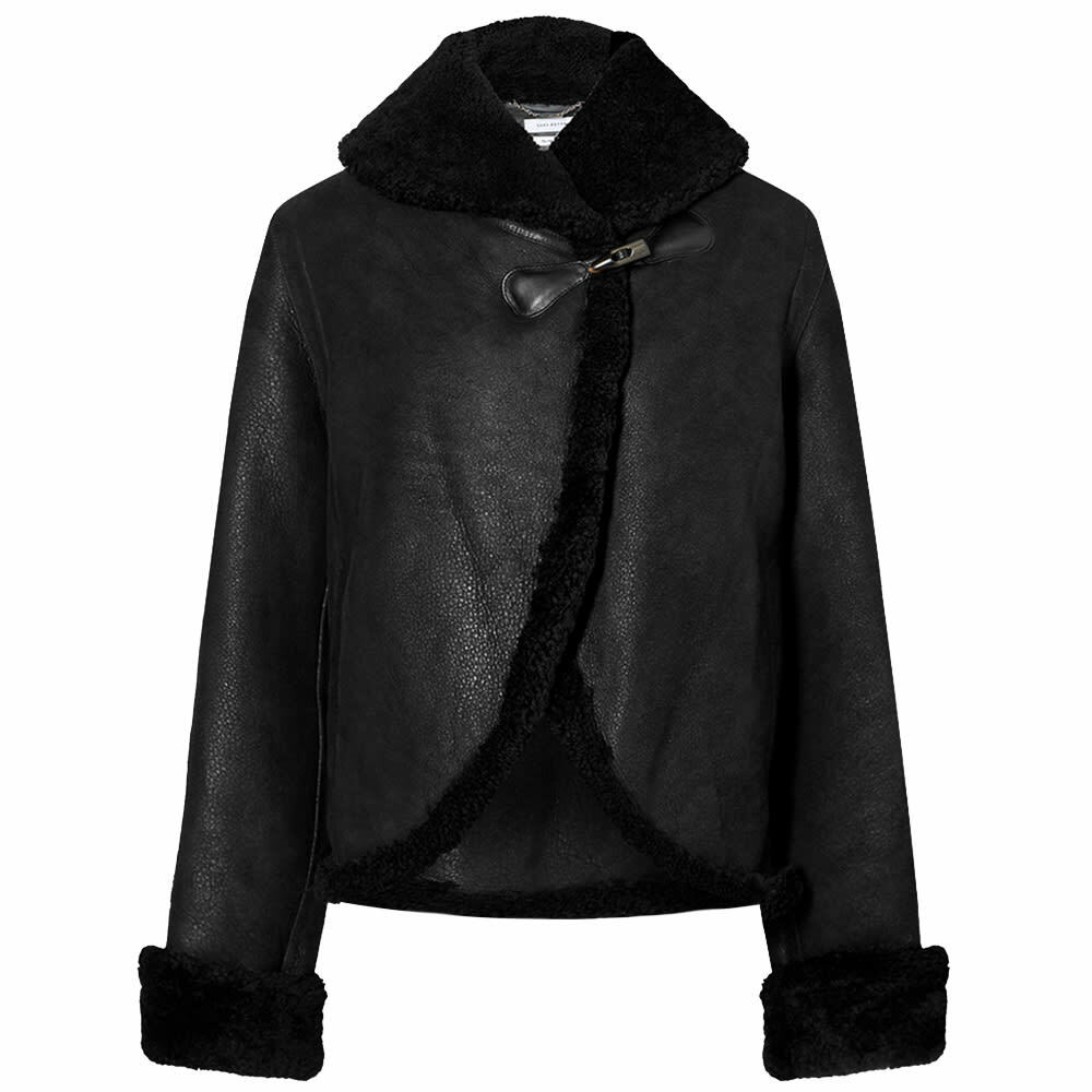 Saks Potts Women's Jennifer Shearling Jacket in Black Saks Potts