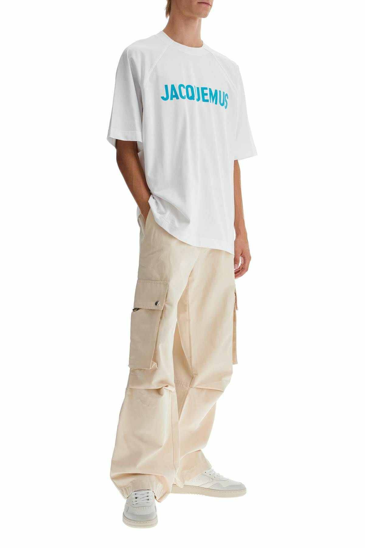 JACQUEMUS the typo t-shirt White Jacquemus