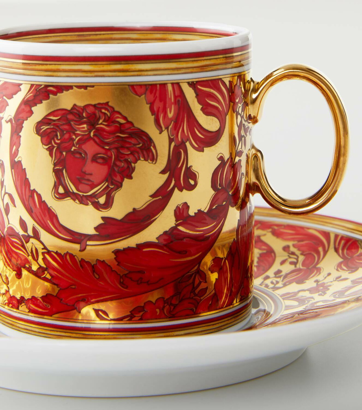 Versace Home Medusa Garland espresso cup and saucer set Versace