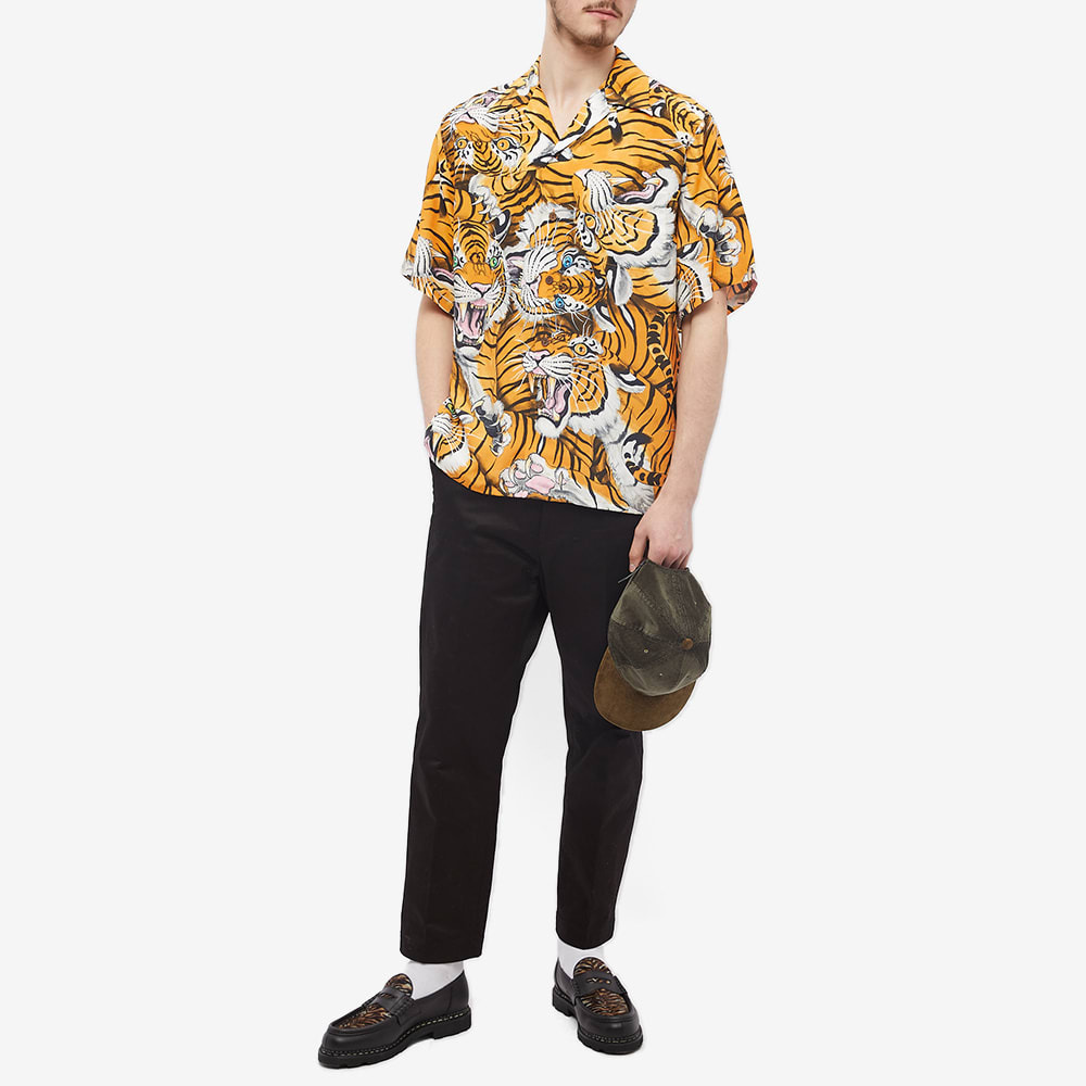 Wacko Maria x Tim Lehi Hawaian Shirt in Yellow Wacko Maria