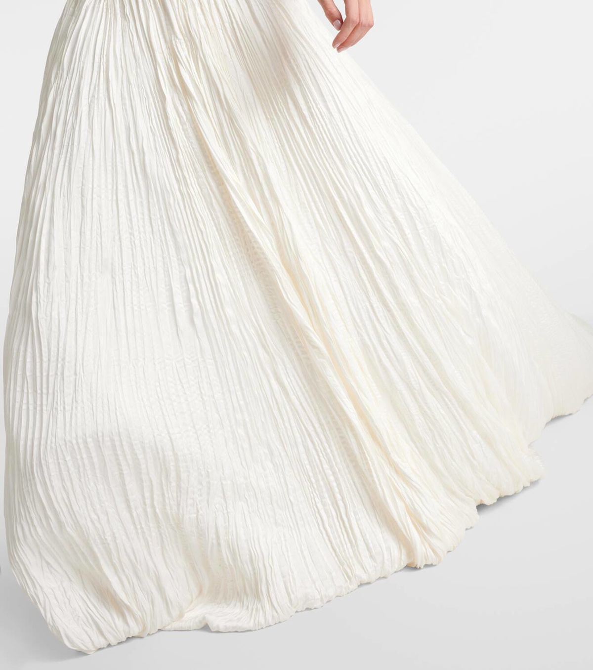 Danielle Frankel Bridal Phoebe satin gown Danielle Frankel