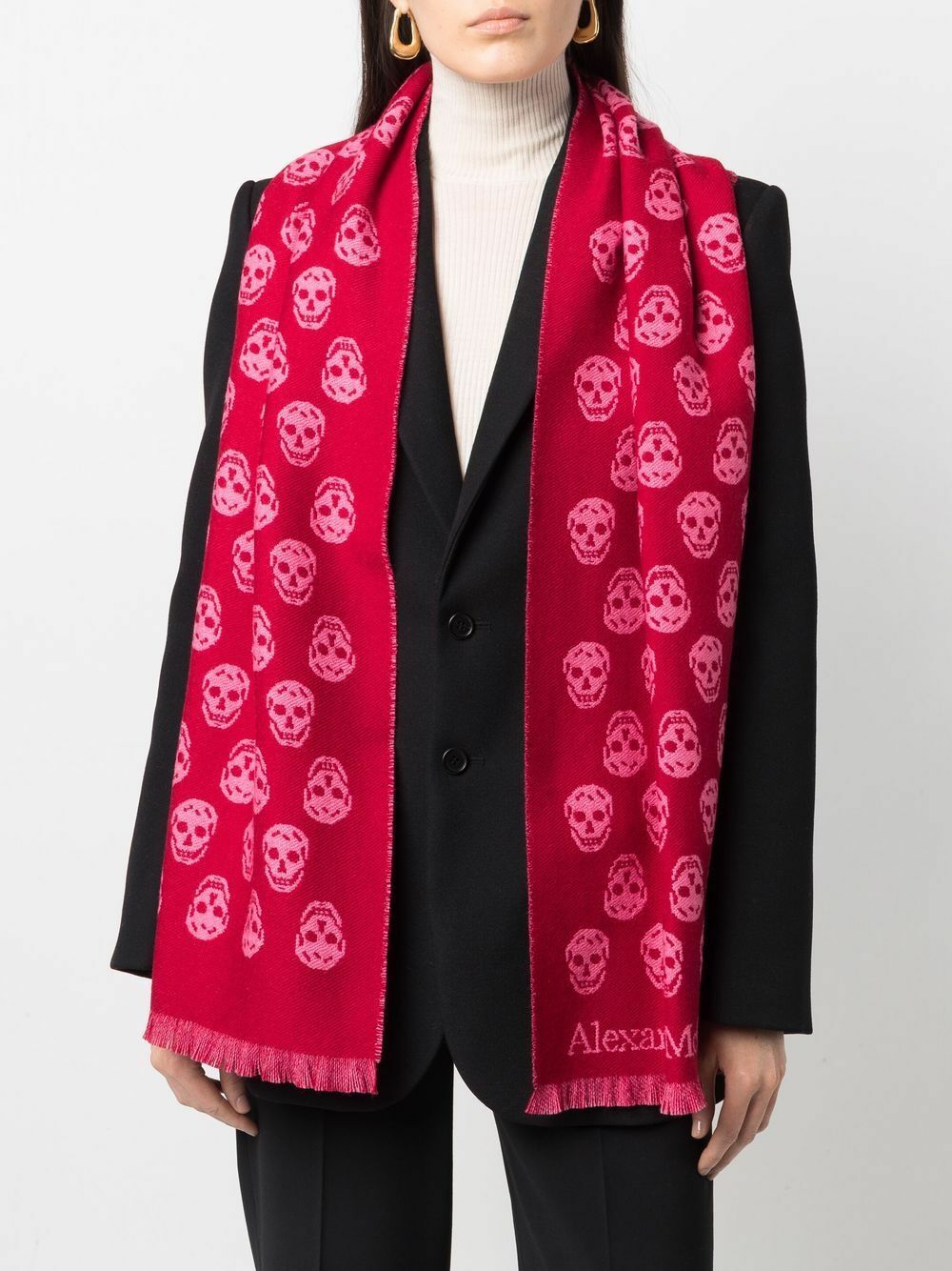 ALEXANDER MCQUEEN - Wool Scarf Alexander McQueen