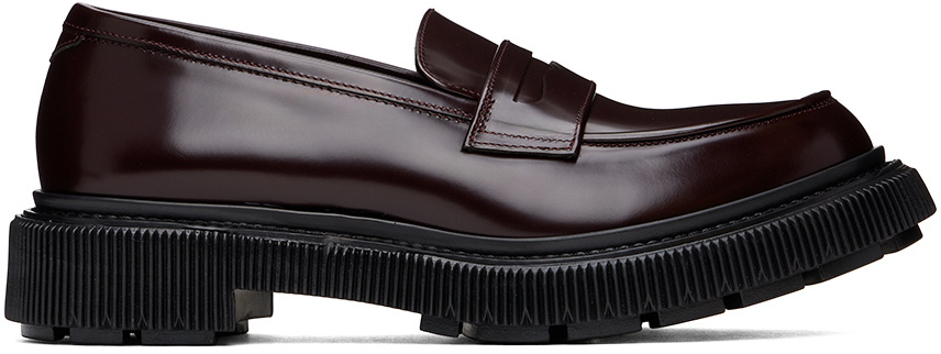 Adieu Burgundy Type 159 Loafers Adieu