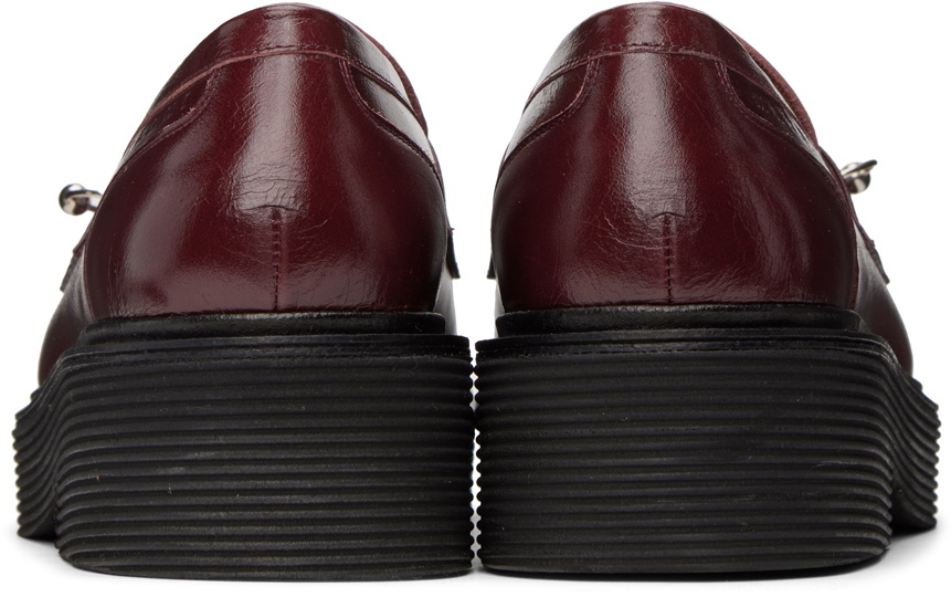 Marni Brown Shiny Loafers Marni
