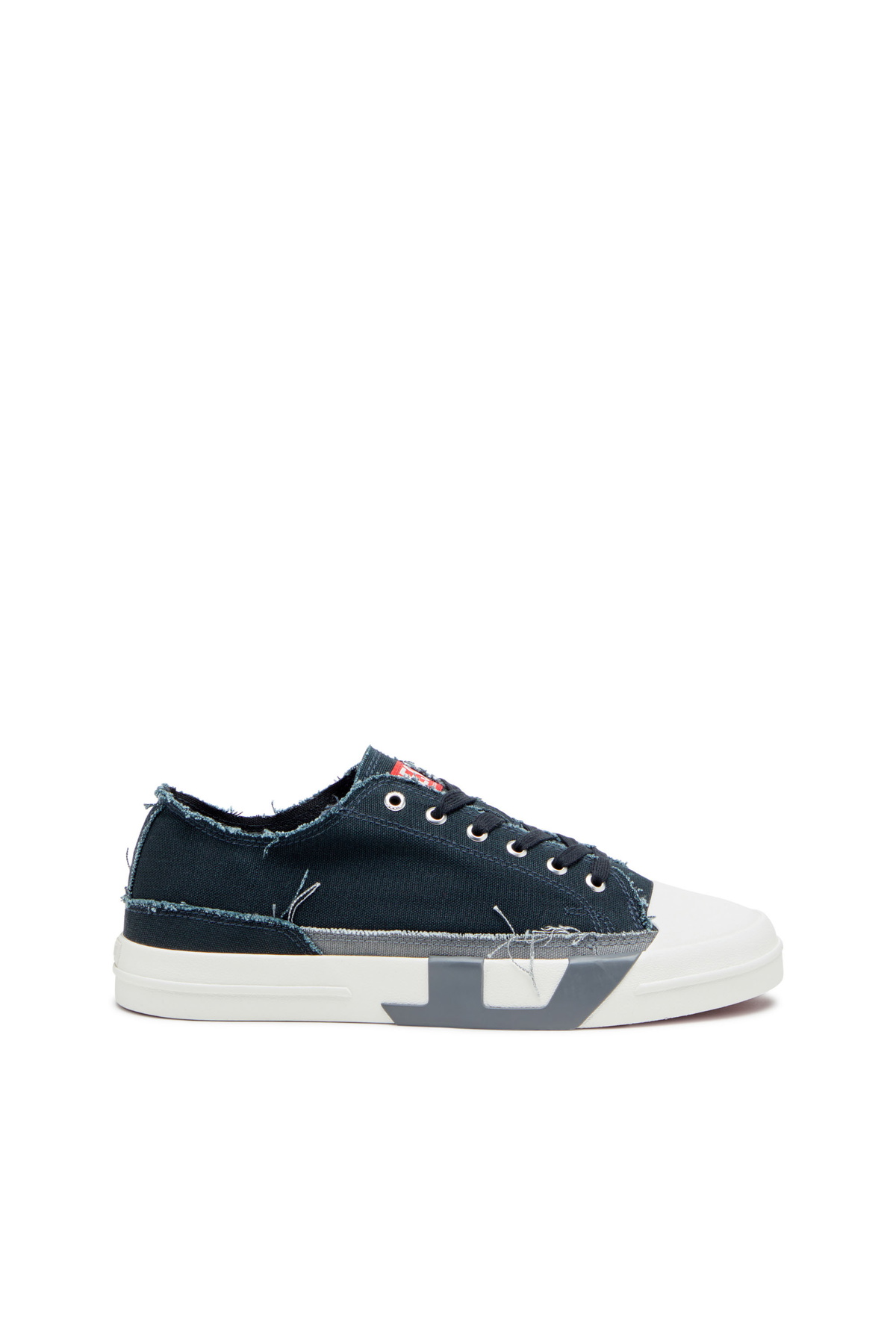 Diesel Sneakers in frayed canvas - Sneakers Mens in Multicolor Diesel