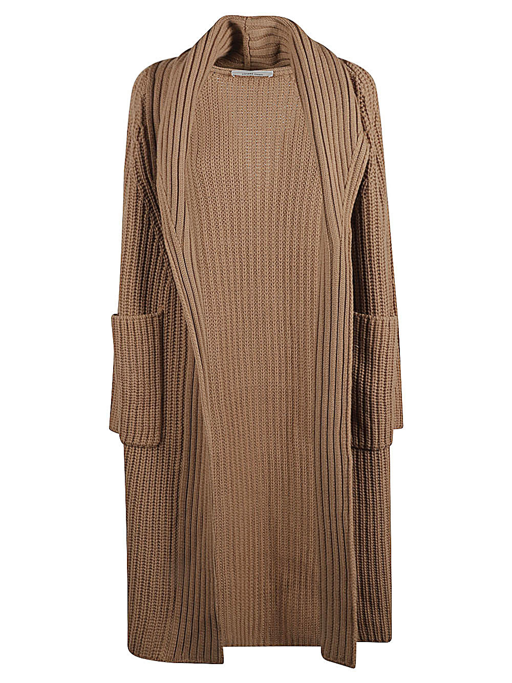 LIVIANA CONTI - Knitted Long Wool Cardigan Liviana Conti