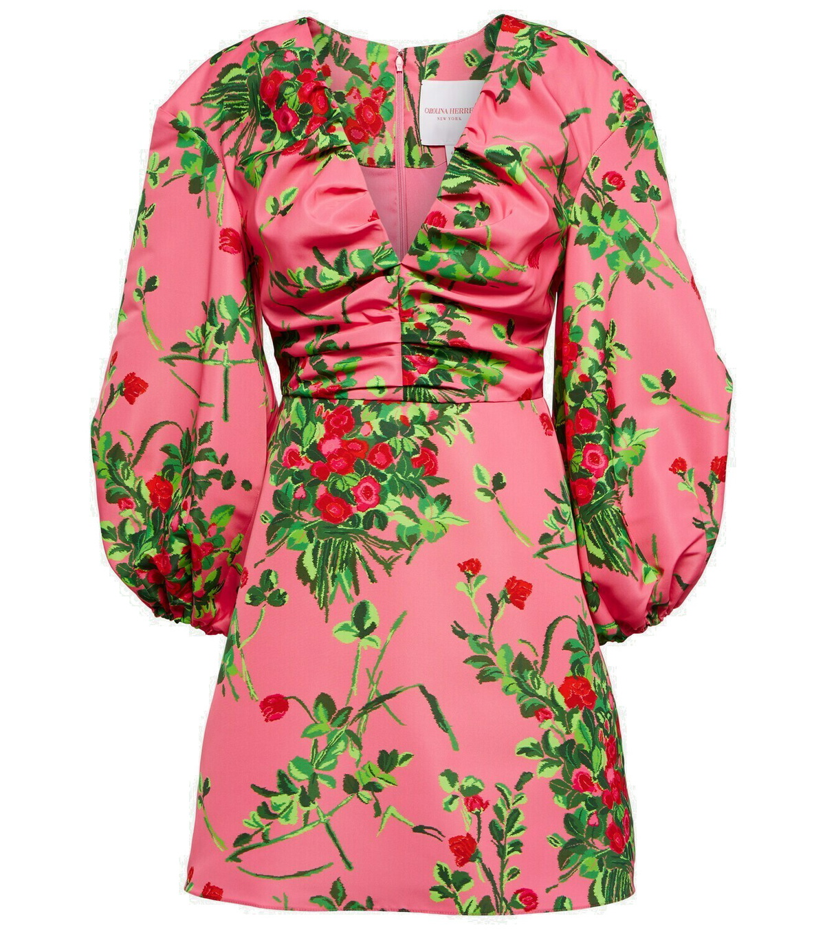 Carolina Herrera Floral Minidress Carolina Herrera
