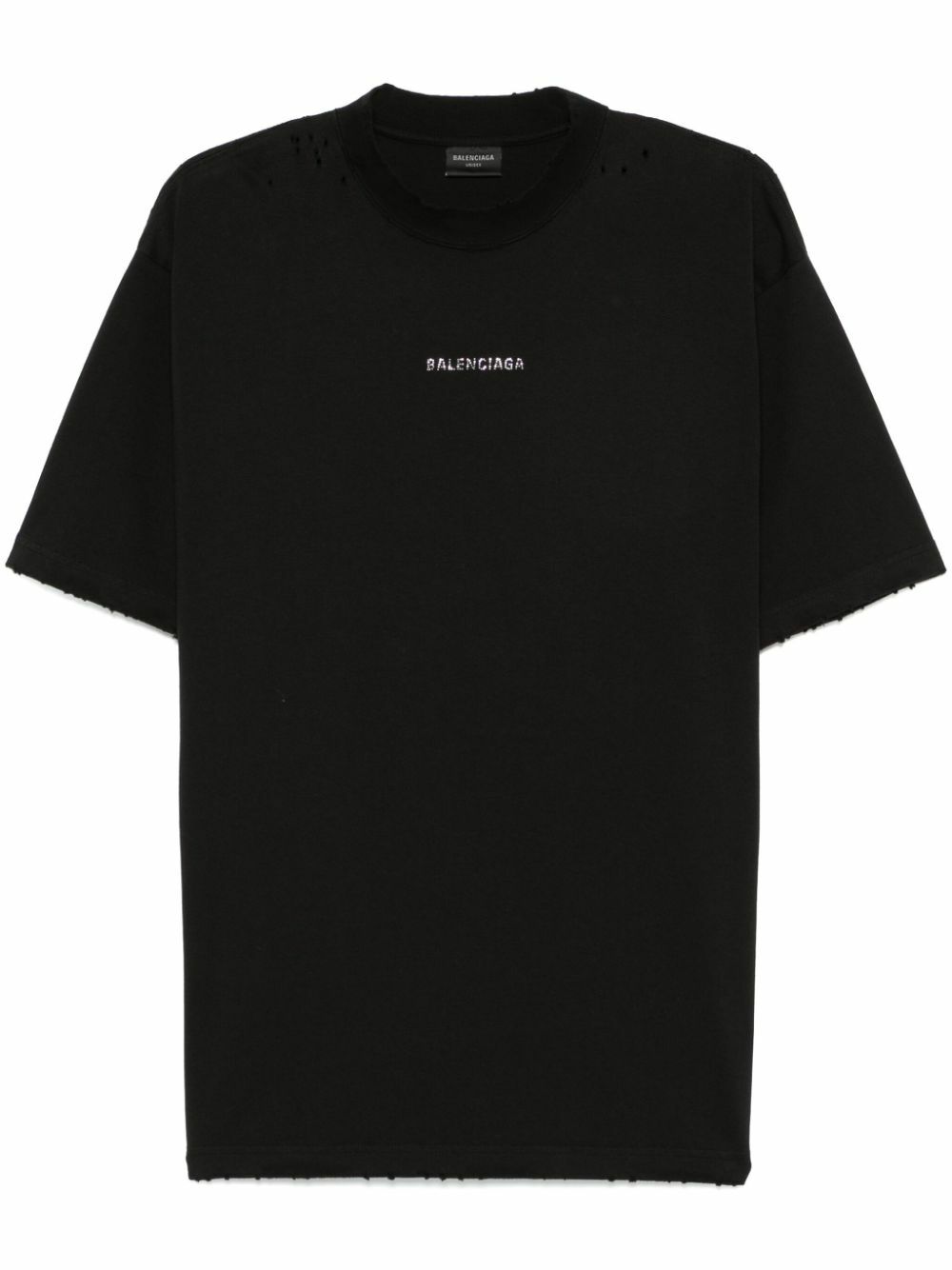 BALENCIAGA - Logo Cotton T-shirt Balenciaga