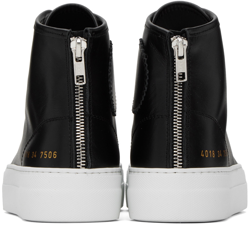 Common Projects Black Tournament Super High Sneakers Common Projects