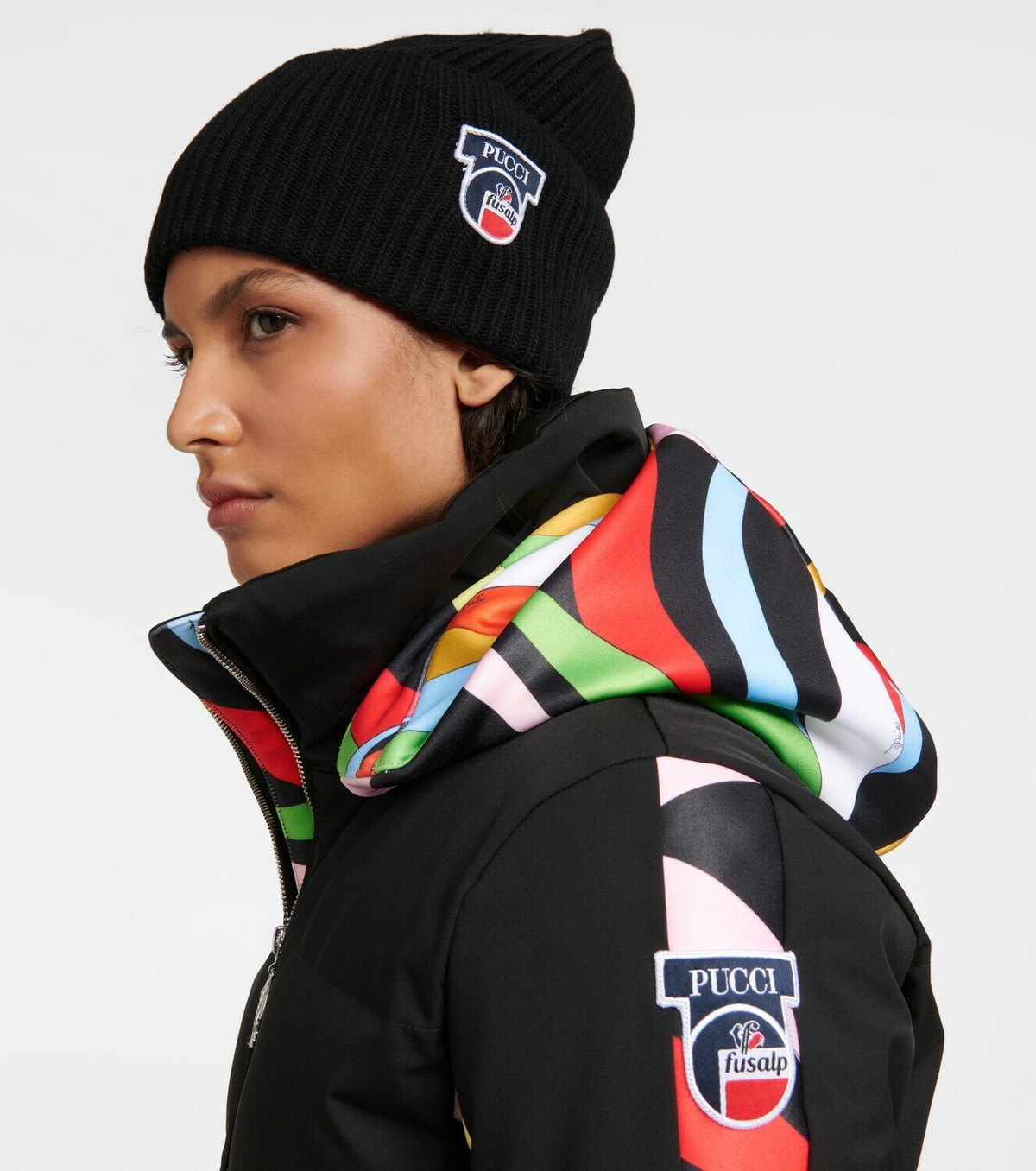 Pucci - x Fusalp wool beanie Emilio Pucci