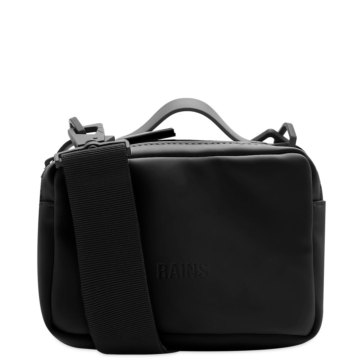 Rains Women's Box Bag Micro in Black Rains