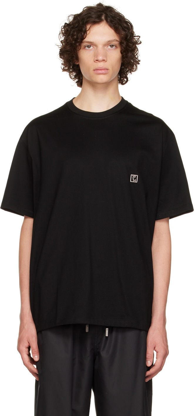 Wooyoungmi Black Drawstring T-Shirt Wooyoungmi