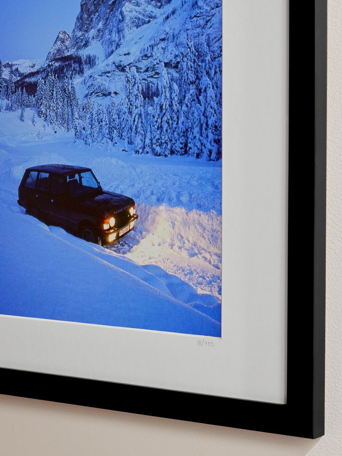 Sonic Editions - Framed 2022 Range Rover in the Dolomites Print, 16" x ...