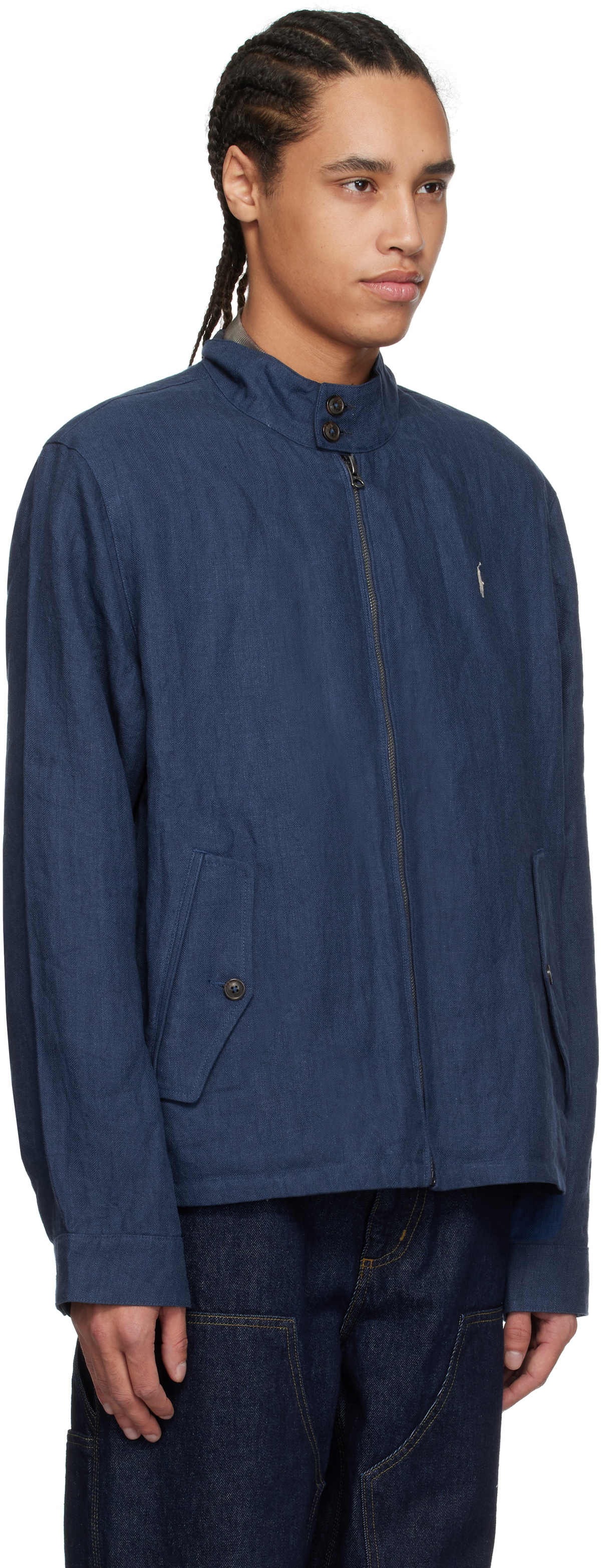 Polo Ralph Lauren Navy 'The Bedford' Reversible Jacket Polo Ralph Lauren