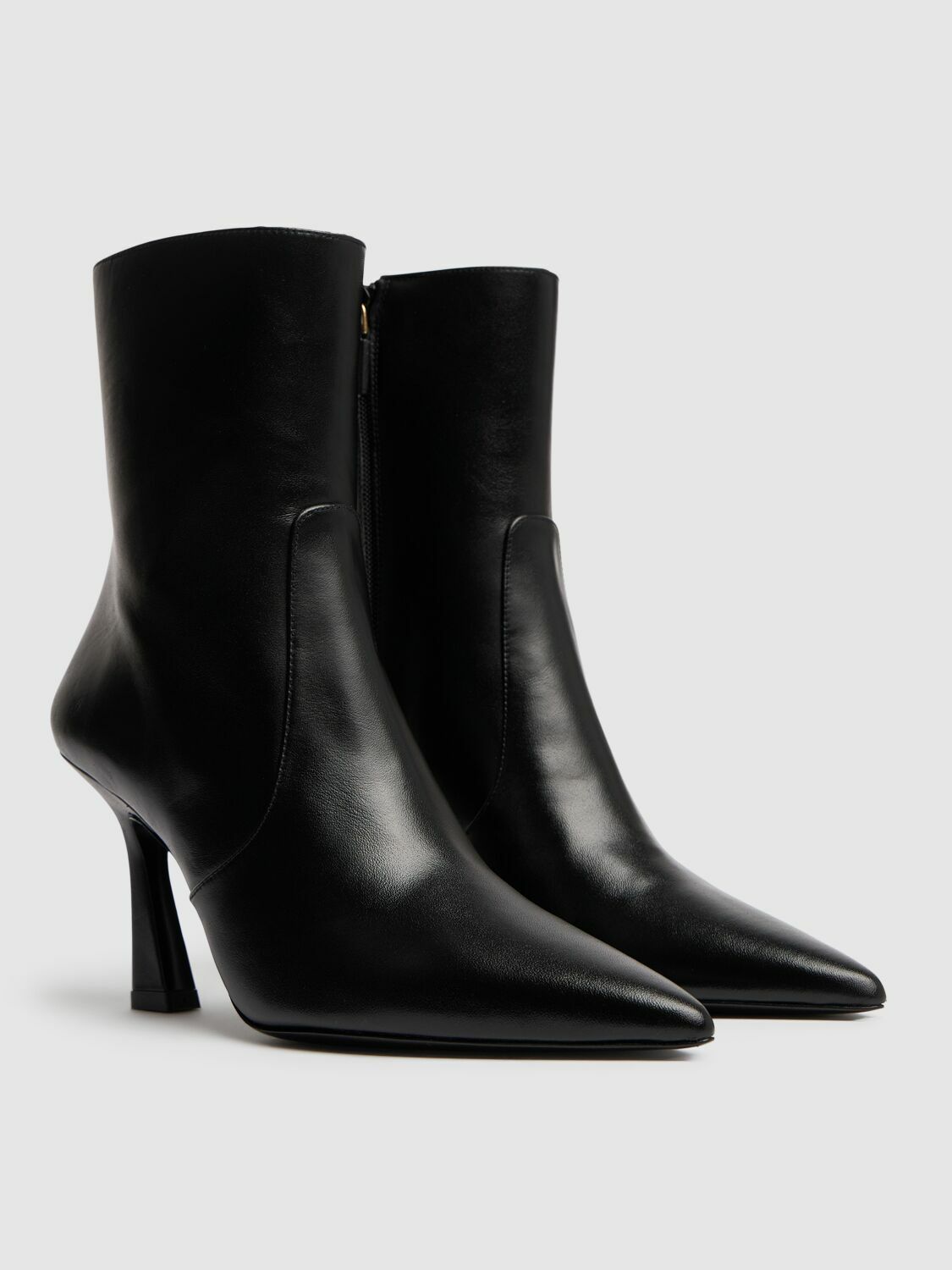 STUART WEITZMAN 85mm Vinnie Leather Booties Stuart Weitzman
