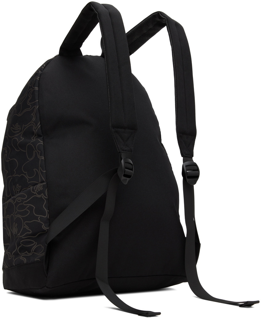 BAPE Black Neon Camo Shark Backapck A Bathing Ape