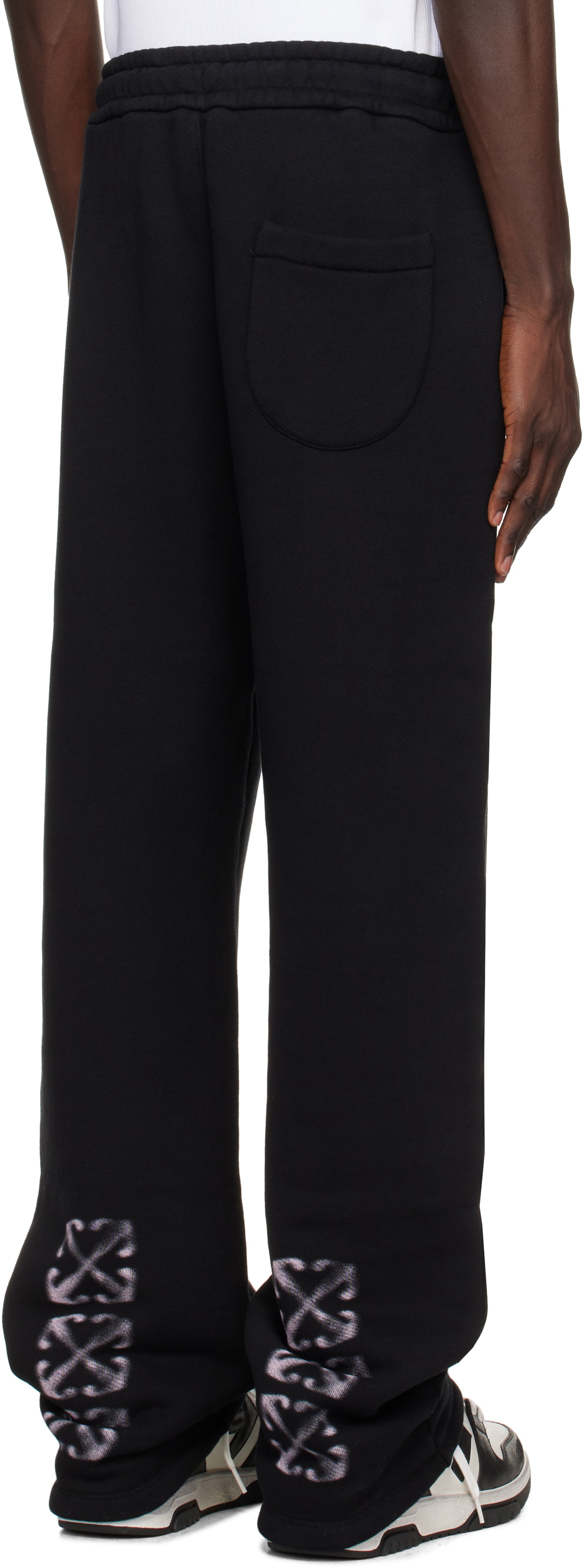 Off-White Black Vanish Arrow Sweatpants Off-White