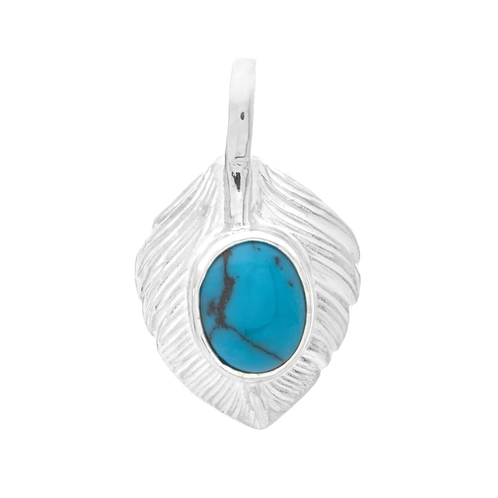 First Arrows Medium Heart Feather Pendant First Arrows