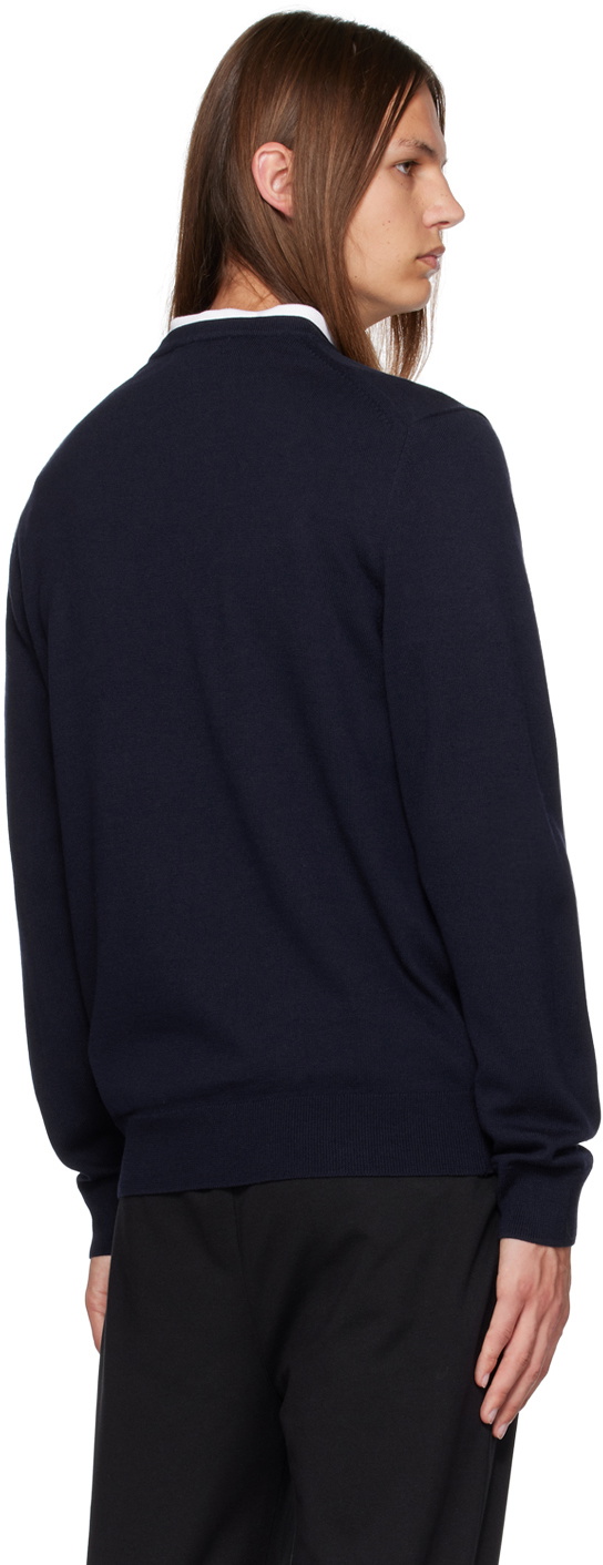 Fred Perry Navy Classic Sweater Fred Perry
