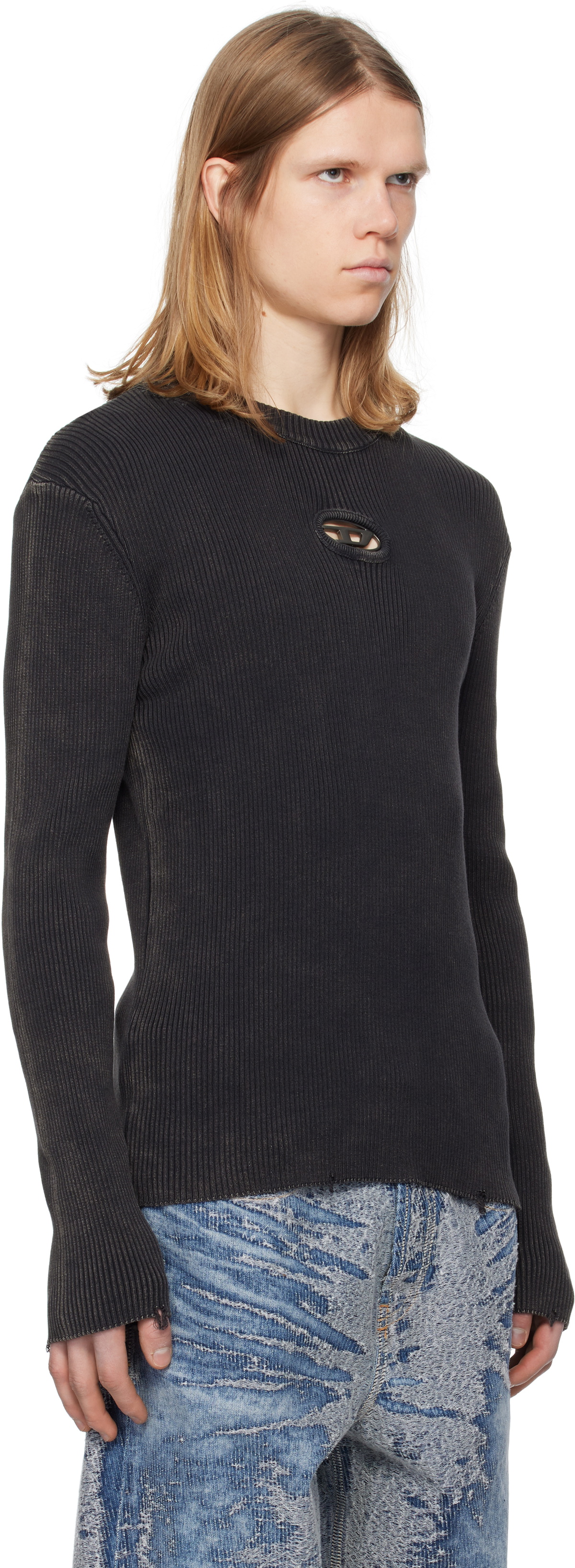Diesel Black K-Darin-D Sweater Diesel