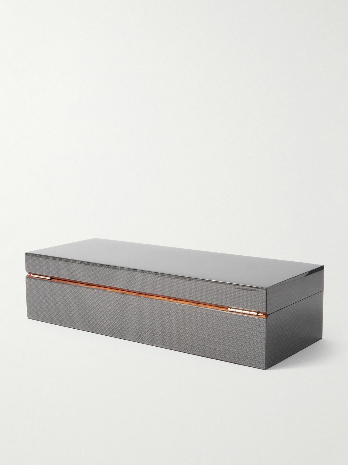 Rapport London - Carbon Fiber and Wood 5-Piece Watch Box Rapport London