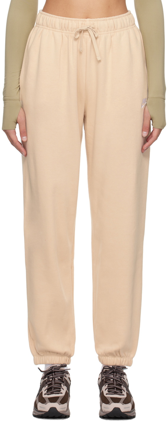 Nike Beige Oversized Sweatpants Nike
