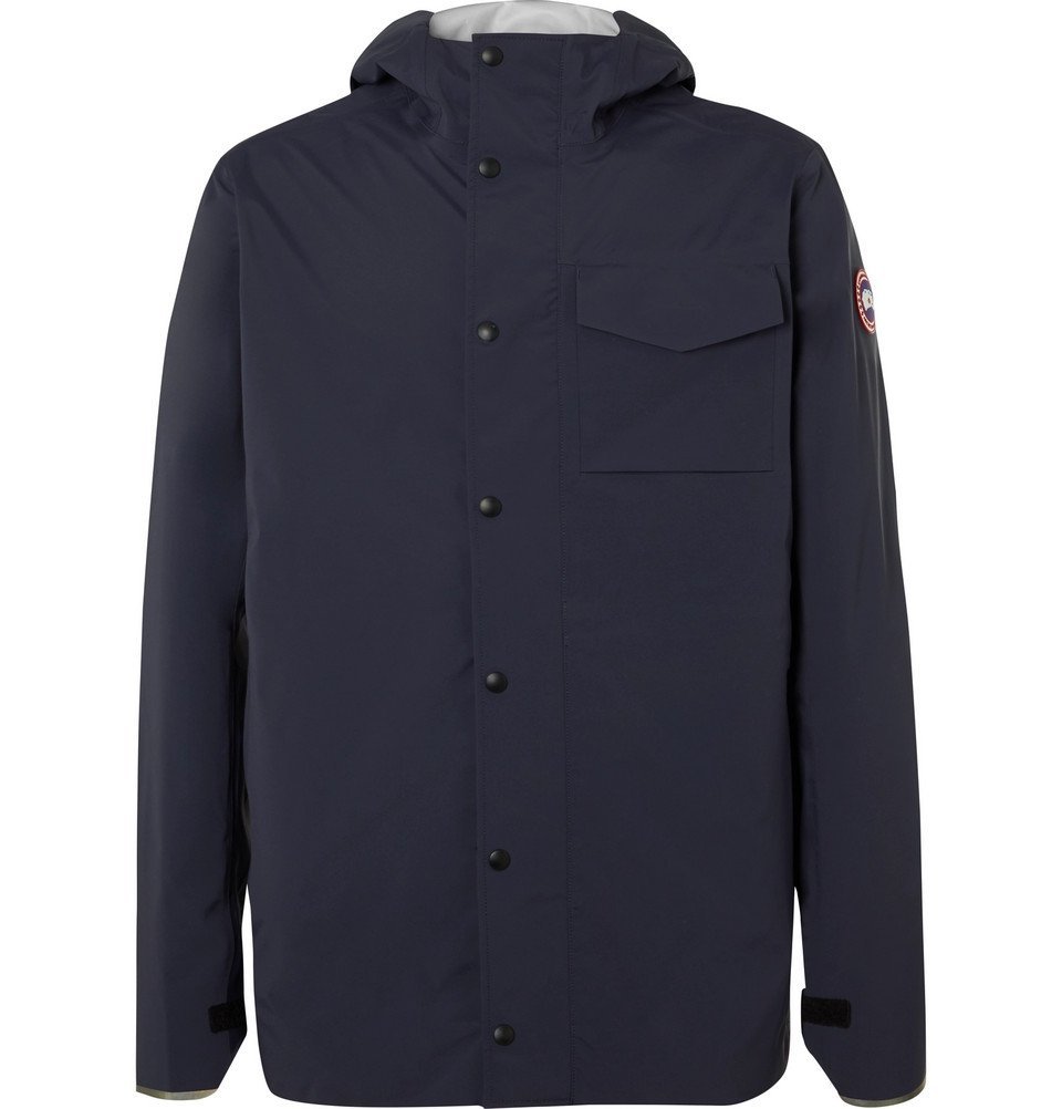 Canada Goose - Nanaimo Shell Hooded Jacket - Navy Canada Goose