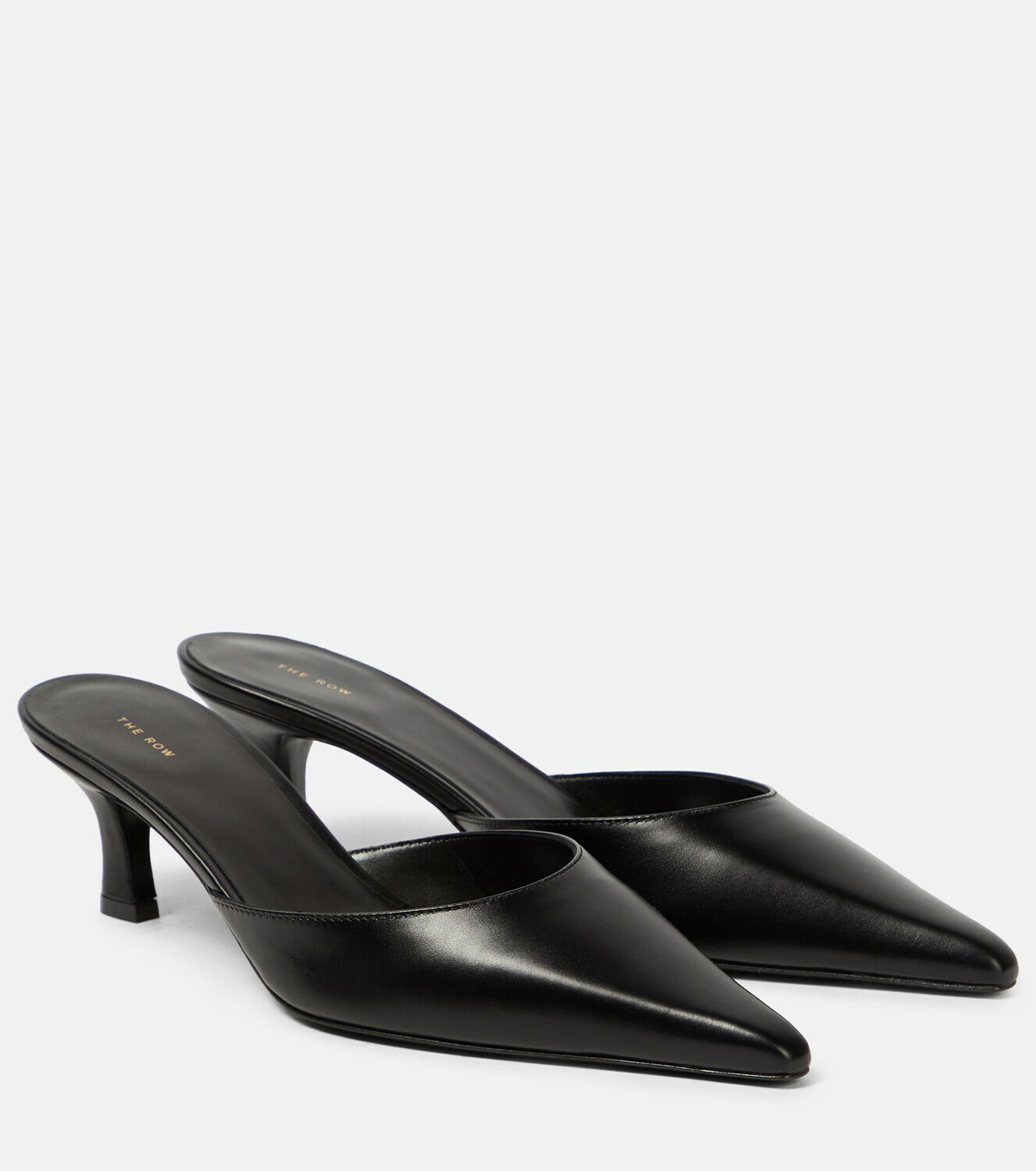 The Row Cybil leather mules The Row