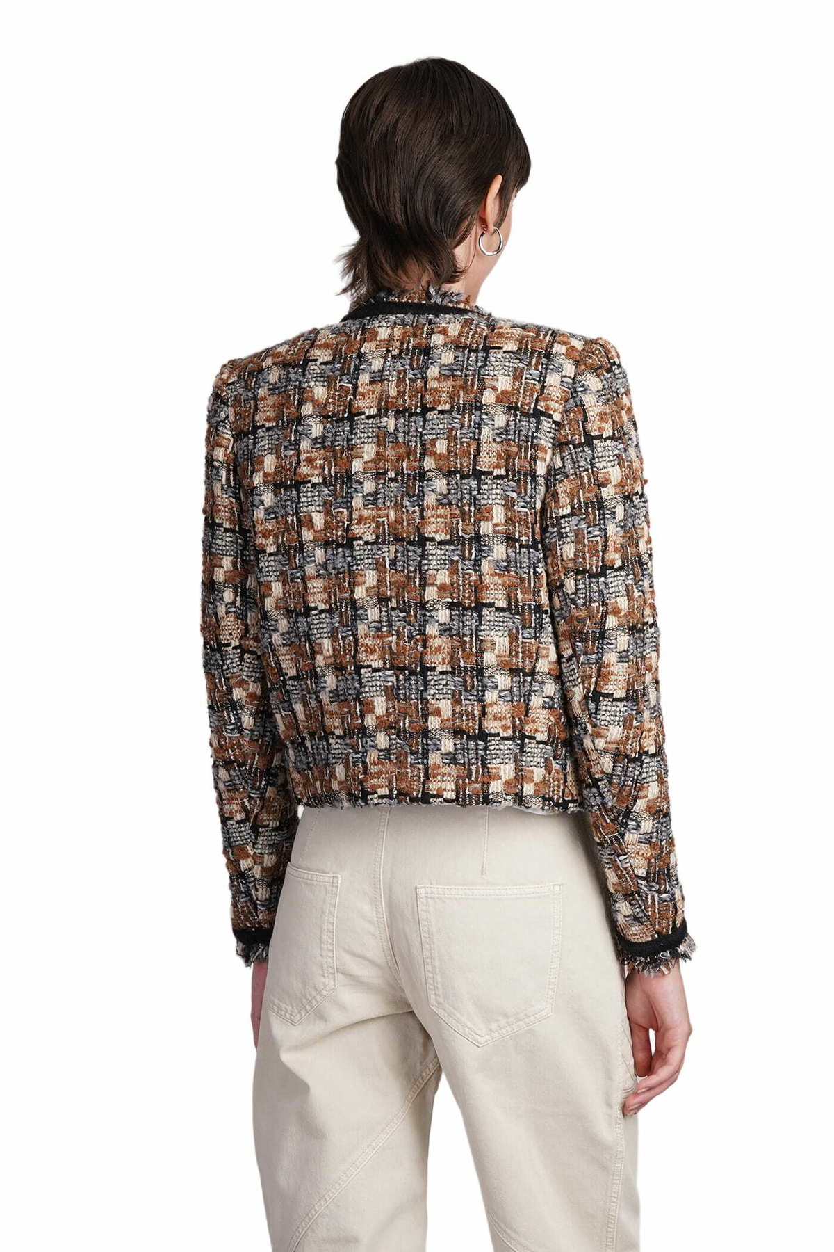 Isabel Marant kerby Brown Wool Blend Jacket Isabel Marant