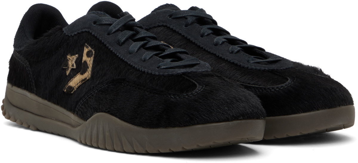 Converse Black Run Star Trainer Pony Hair Sneakers Converse