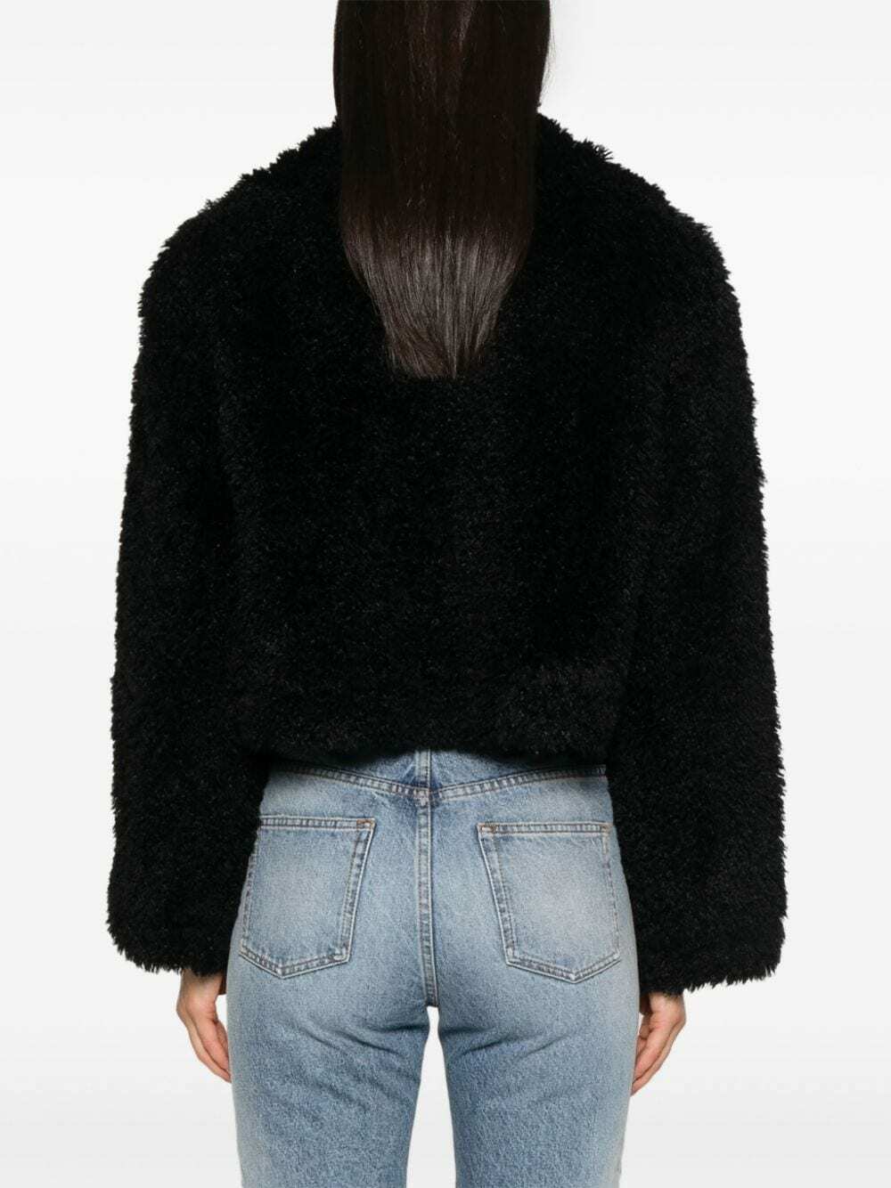 STAND STUDIO - Samara Faux Fur Jacket Stand Studio