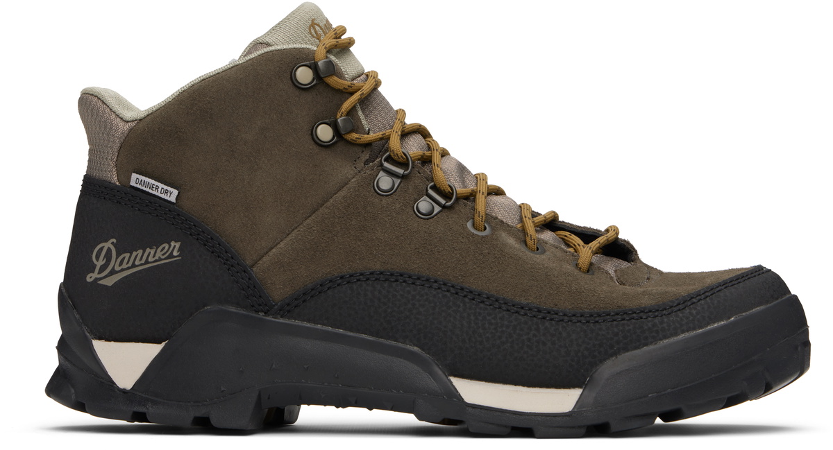 Danner Black & Khaki Panorama Mid Boots Danner