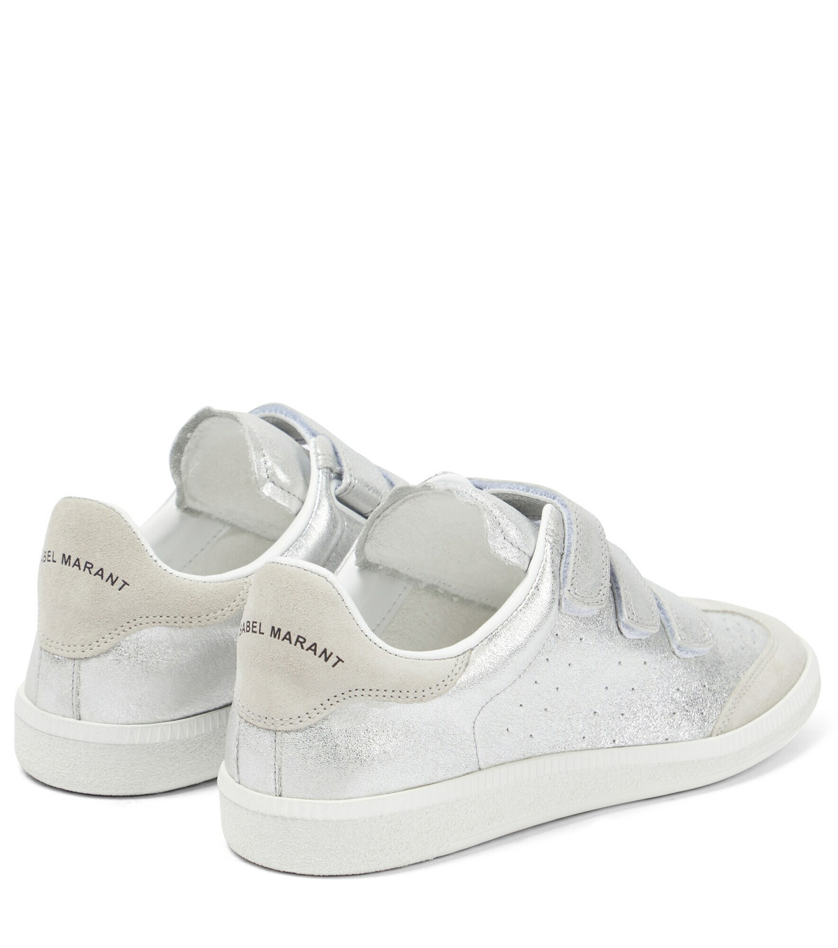 Isabel Marant - Beth metallic leather sneakers Isabel Marant