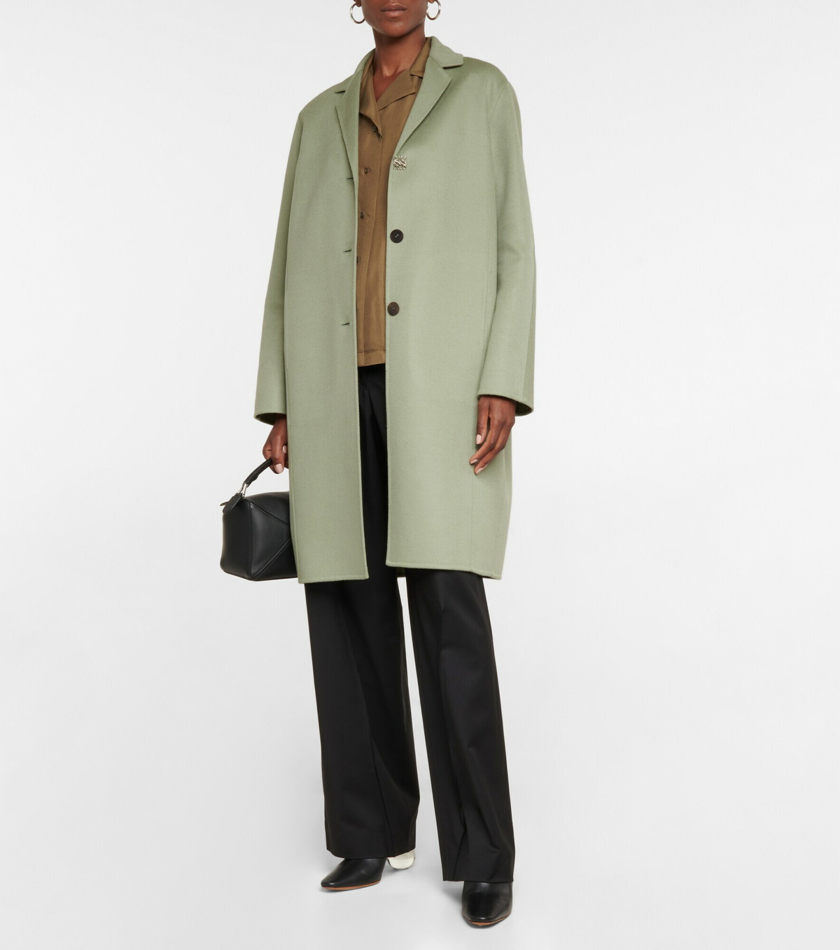 Loewe - Wool and cashmere coat Loewe
