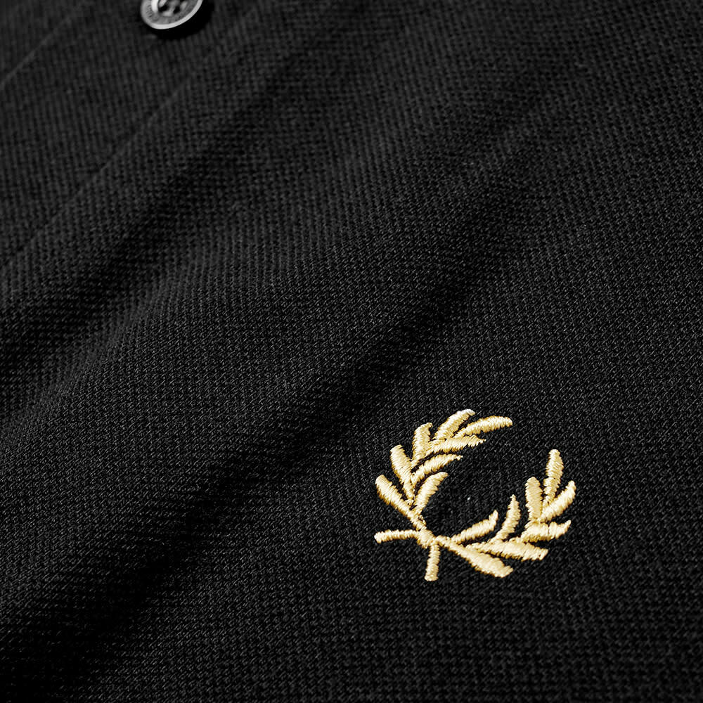 Fred Perry Authentic Men's Reissues Original Plain Polo Shirt in Black ...
