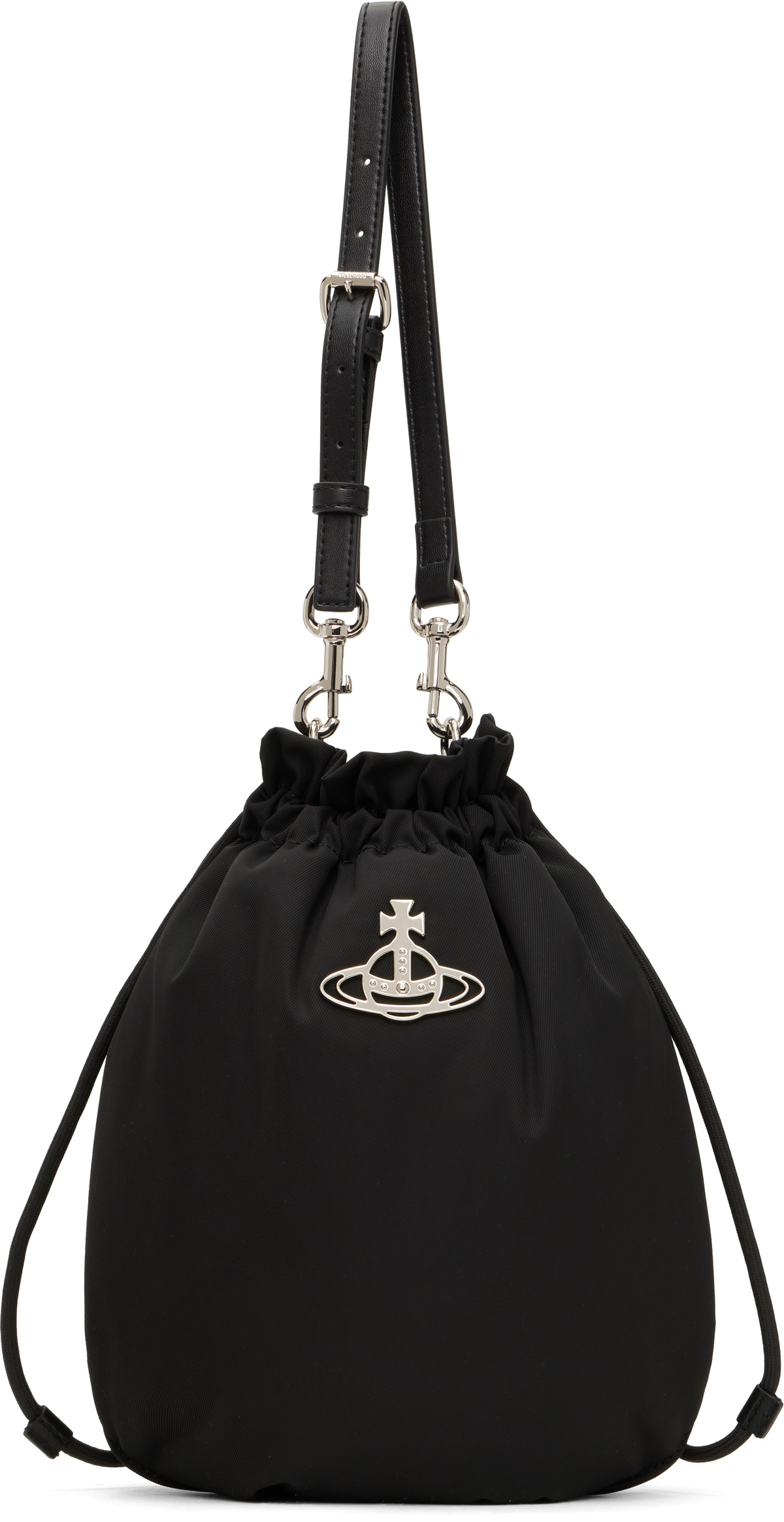 Vivienne Westwood Black Drawstring Pouch Set Bag Vivienne Westwood