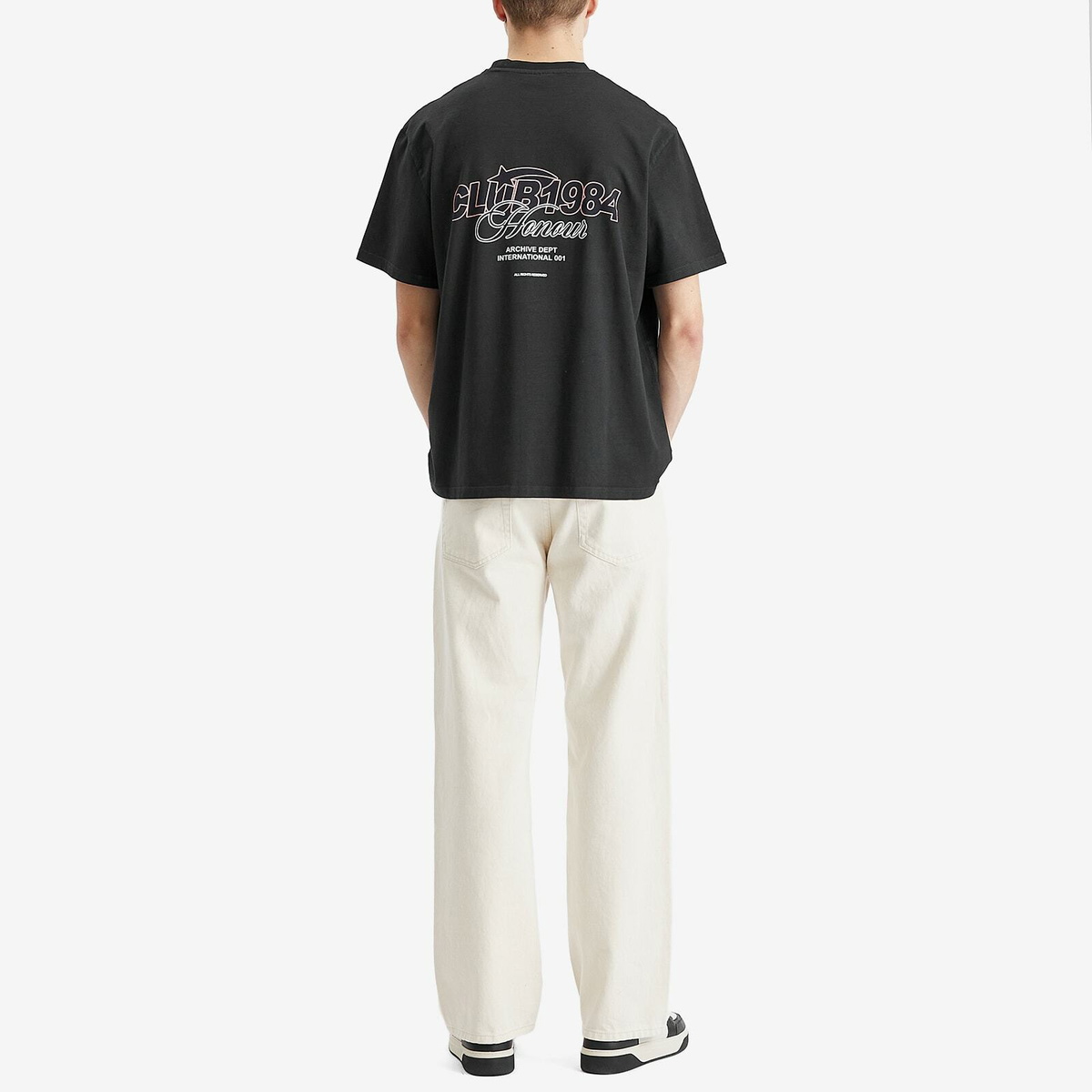 Club 1984 Men's Honour T-Shirt in Black Club 1984
