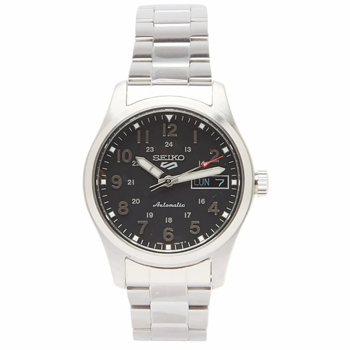 Seiko 5 Sports "Midfield" Sports Style Watch in Silver Seiko